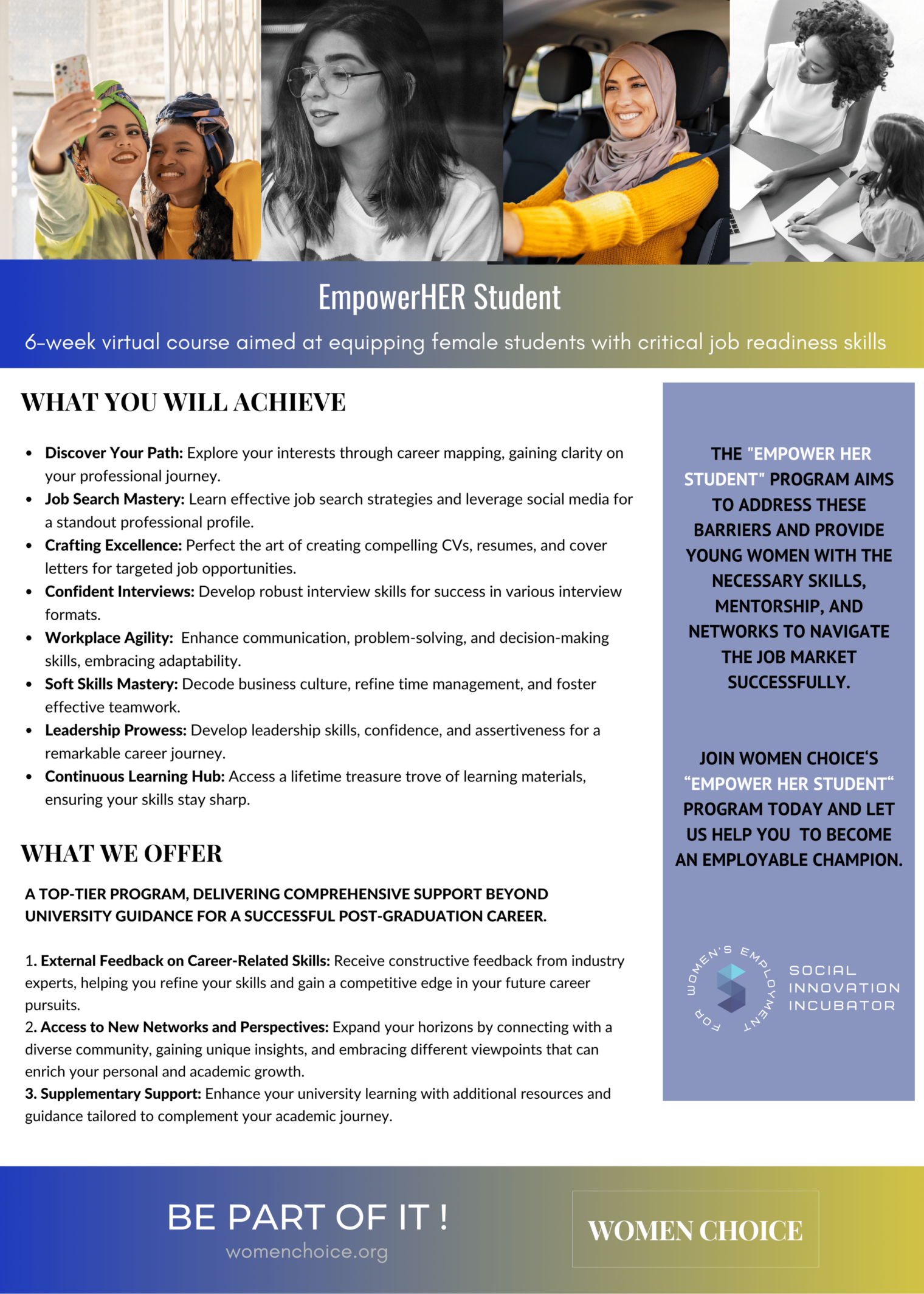 EmpowerHER Program – Women Choice